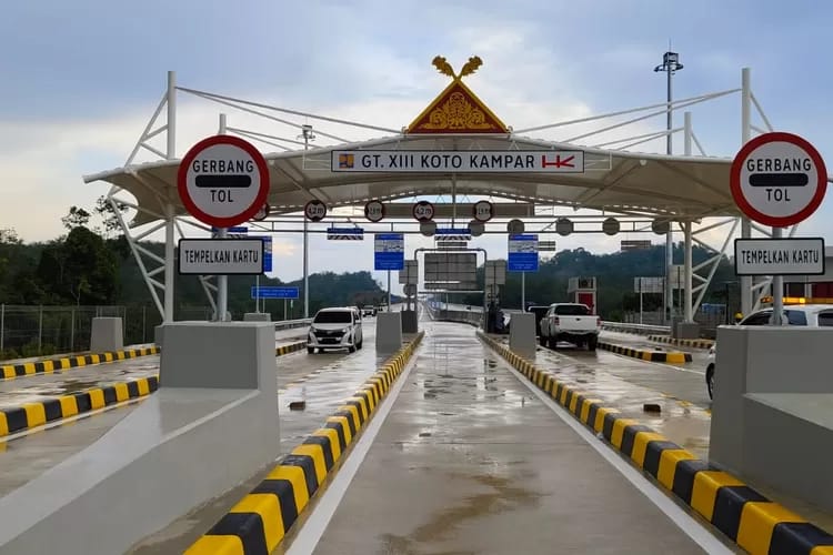 Tol Bangkinang-XIII Koto Kampar Dibuka Gratis Mulai 5 Hingga 16 April 2024