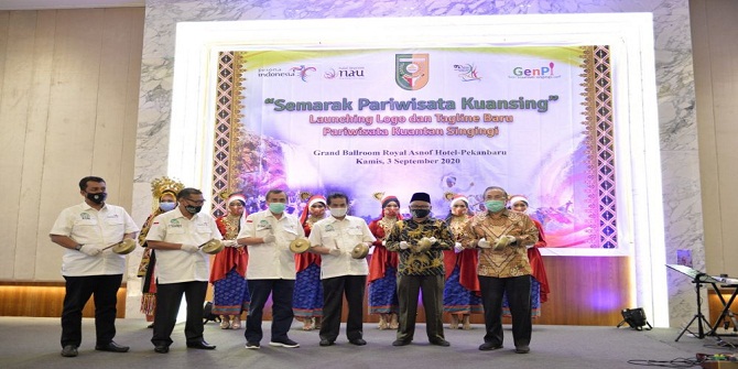 Semarak Pariwisata, Gubri Resmikan Logo dan Tagline 'Tanah Surga ...